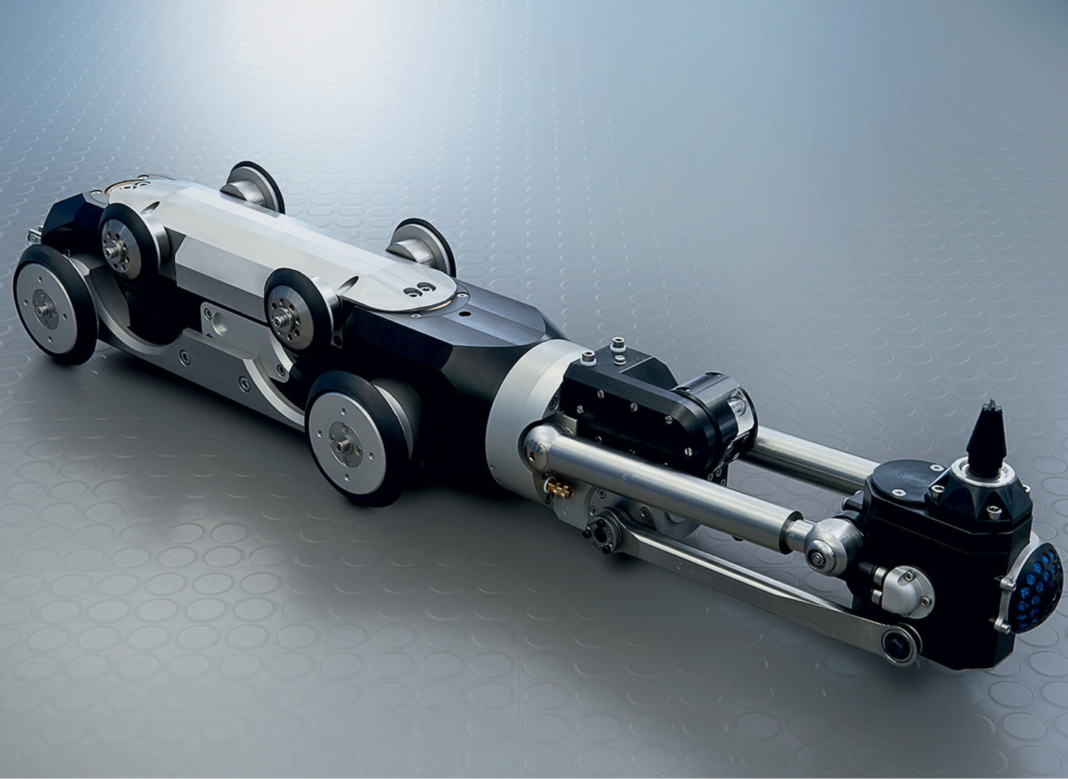 Advanced robots in operation below ground - Mitsubishi Electric EDM