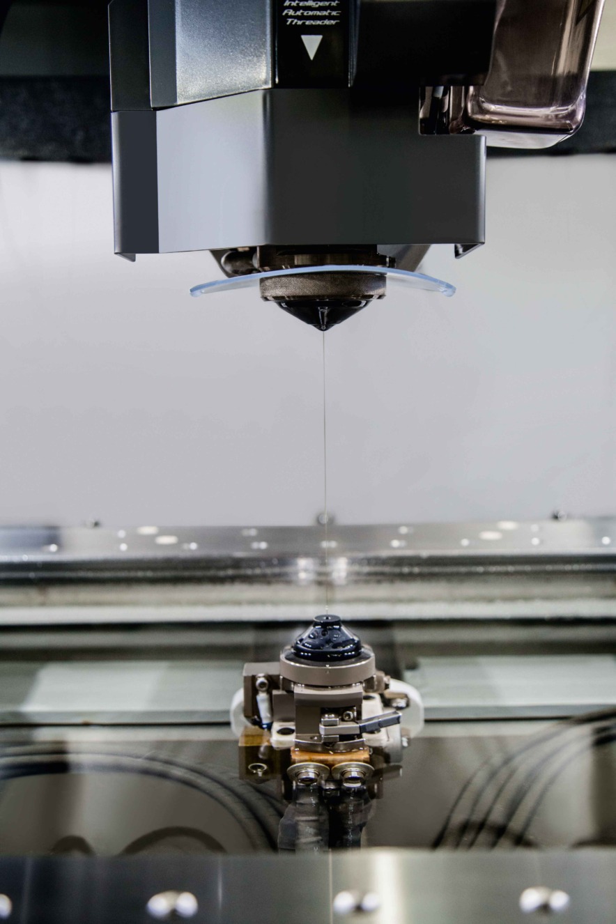 Key technology for lock production - Mitsubishi Electric EDM