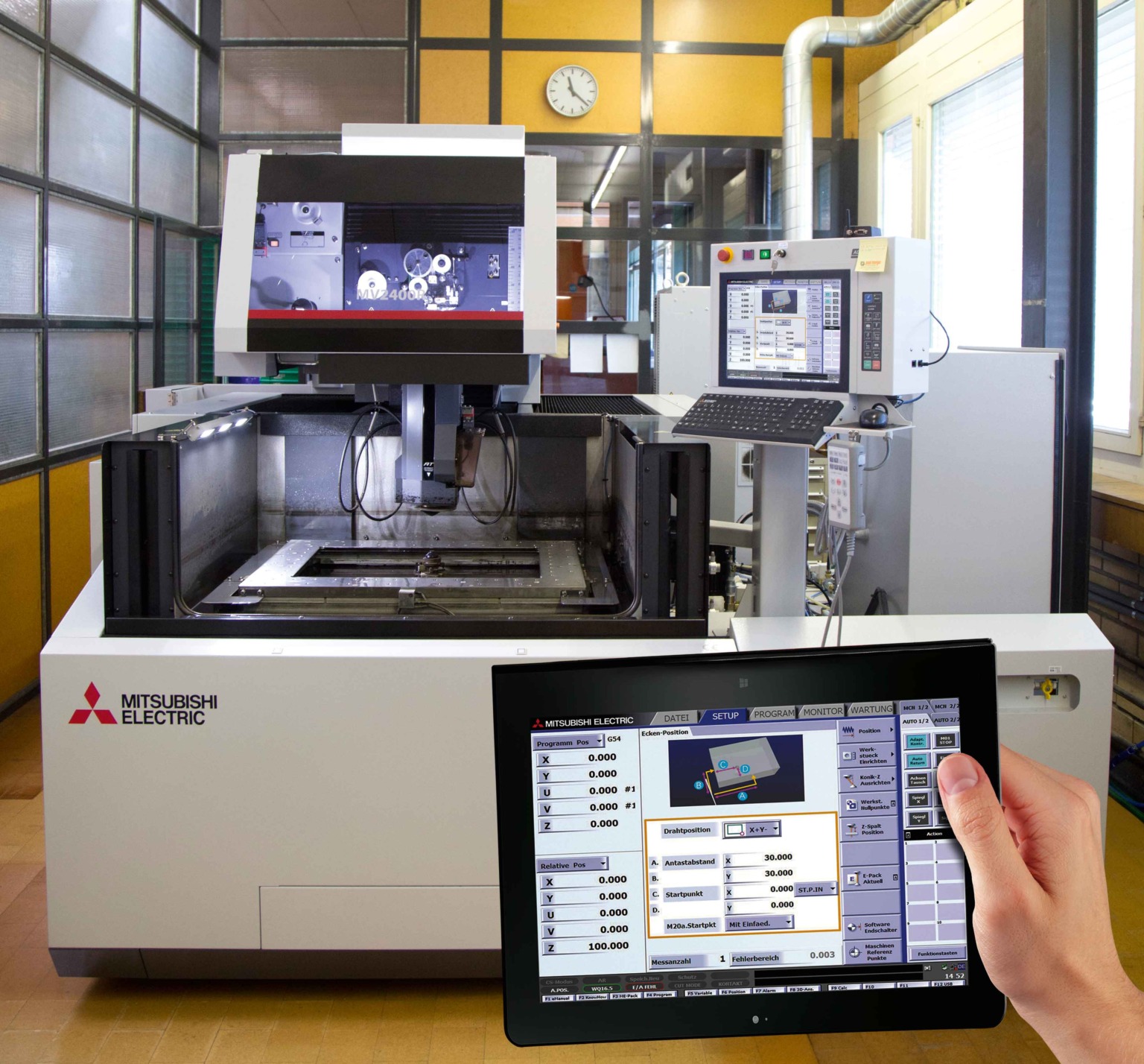 Remote machine access - Mitsubishi Electric EDM