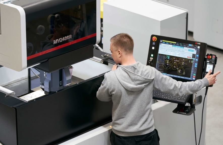 Speed and accuracy - Mitsubishi Electric EDM