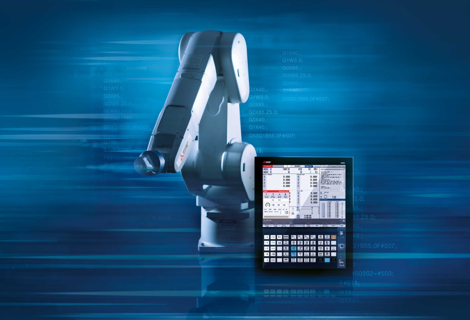 The robot you can program yourself … with G-codes - Mitsubishi Electric EDM