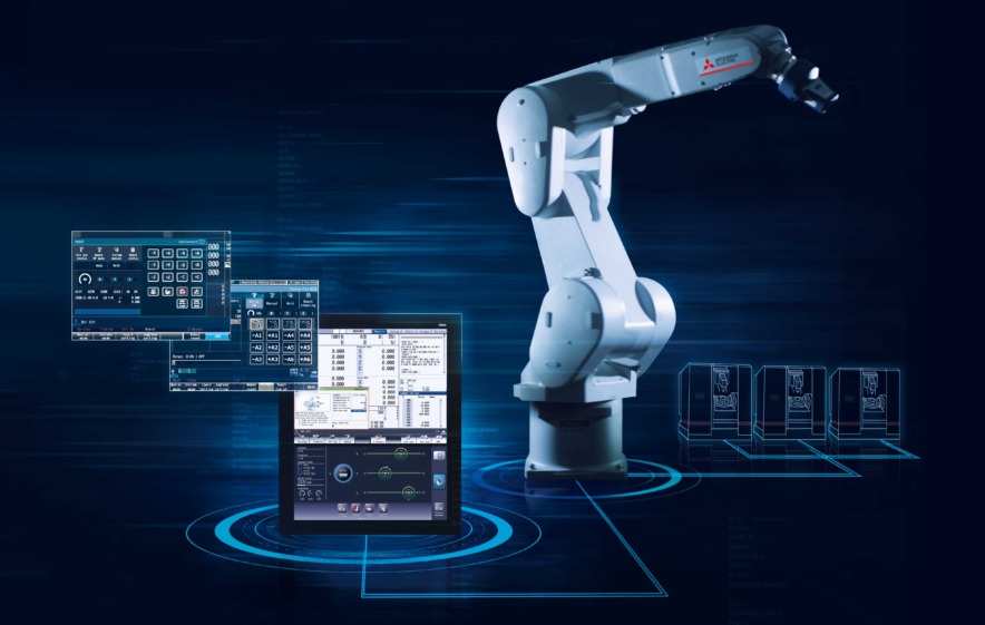 The robot you can program yourself … with G-codes - Mitsubishi Electric EDM